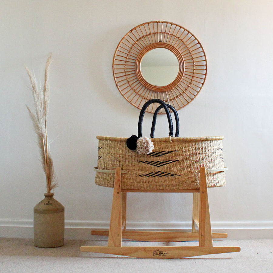 Millie Wooden Rocking Stand. – The Rattan Company