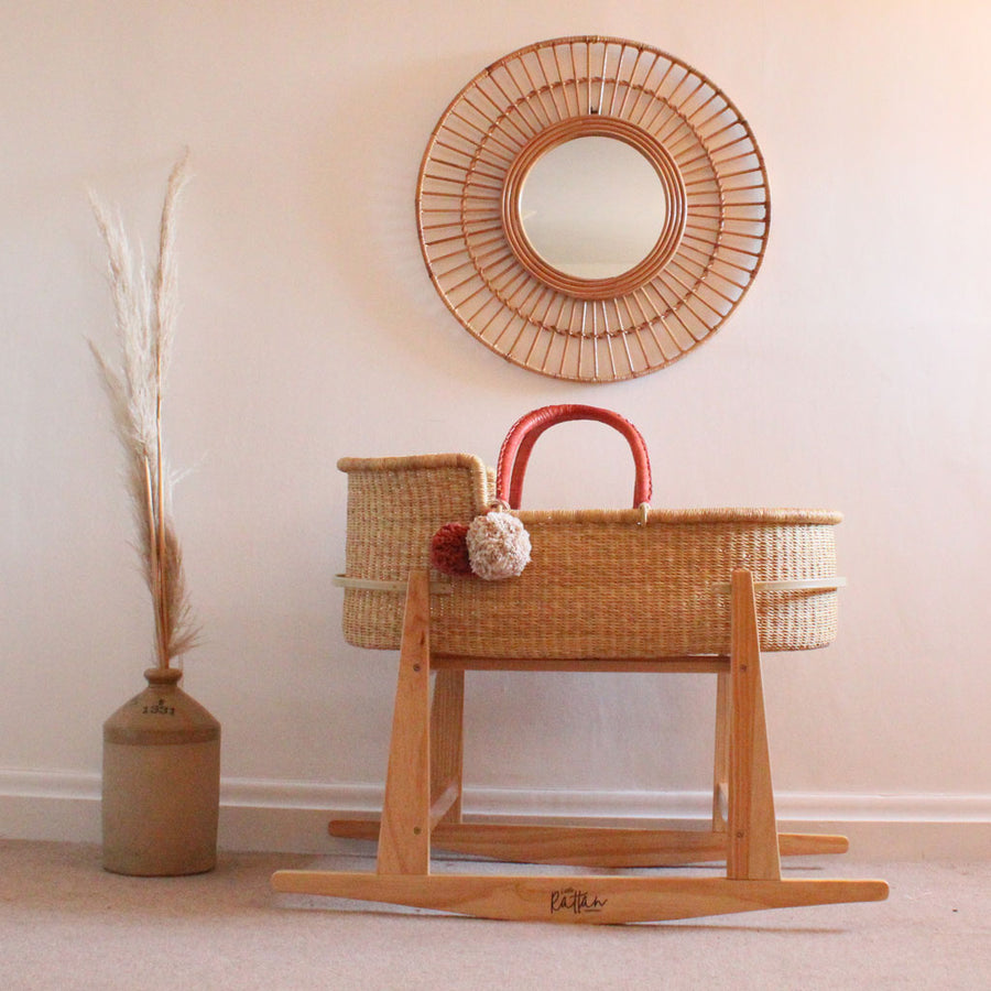 Millie Wooden Rocking Stand. – The Rattan Company